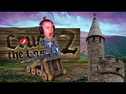 Nostalgia trip down Flash game lane! (Crush the Castle 2)