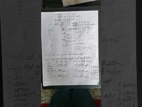 DC motor calculations