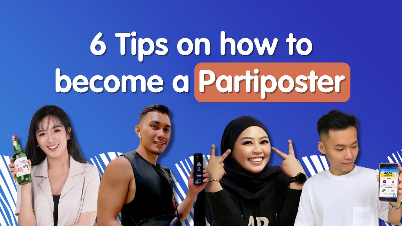 Tips on how to become a Partiposter | Partipost T&C