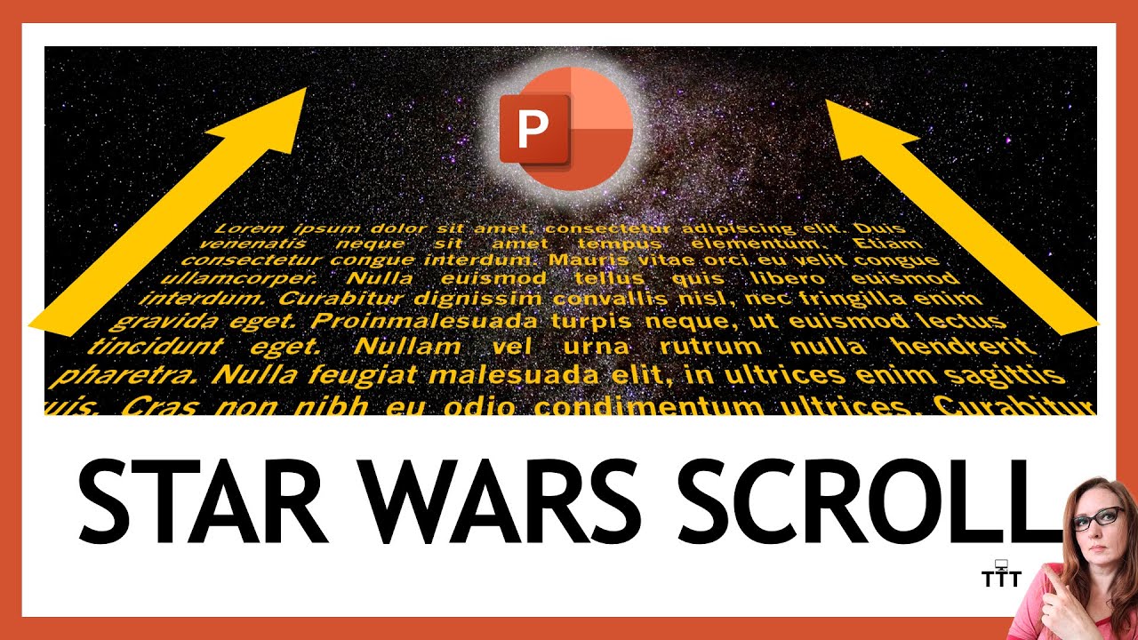 Create the Star Wars Opening Crawl/Text Scrolling Effect in PowerPoint | Bring The Force to Slides!