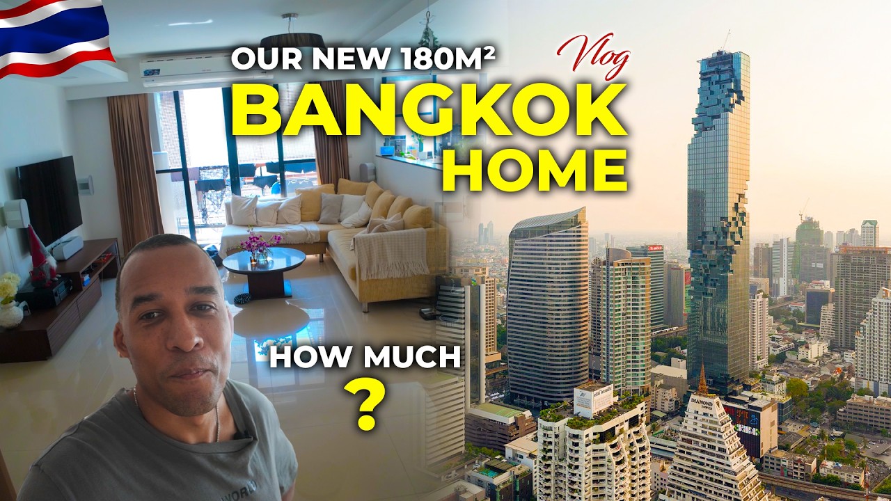 INSIDE Our NEW 180m² Bangkok Home! | Luxury Condo Tour in Phrom Phong