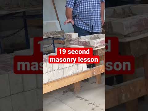 A Brief #masonry Lesson