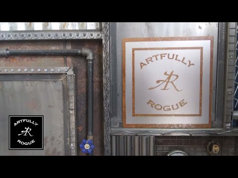 How To Rust A Design Or Logo Into Sheet Metal
