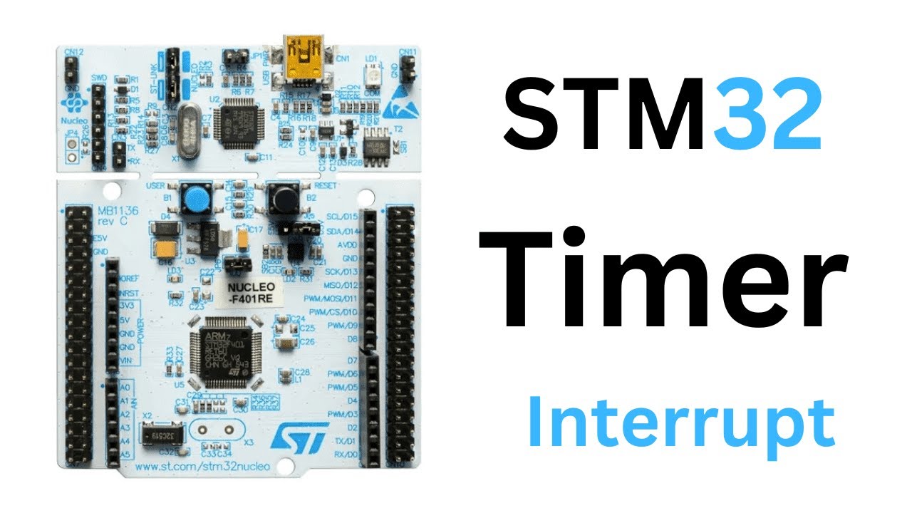 STM32 Timer tutorial using interrupt with HAL code example