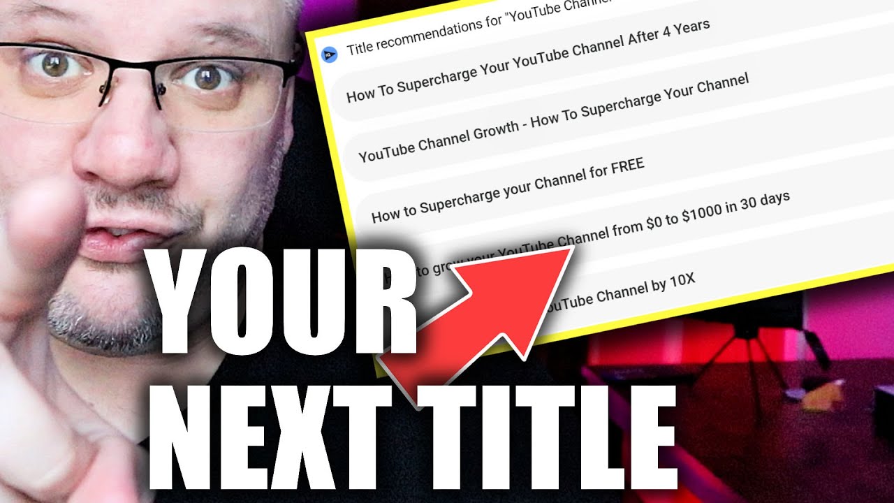 THIS AI WRITES VIDEO TITLES FOR YOU [YOUTUBE VIDEO TITLE IDEAS]