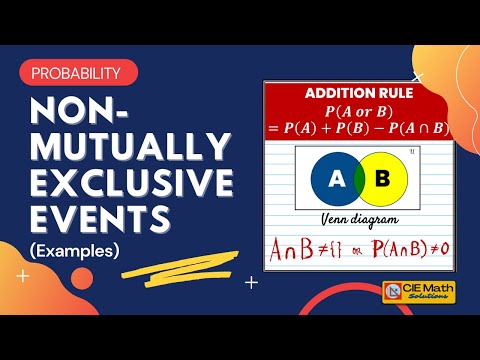 Probability of Non-Mutually Exclusive Events Examples | Addition Rule for Probability | Statistics 1