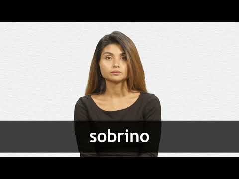 Traducción en inglés de “SOBRINO” | Collins Diccionario español-inglés