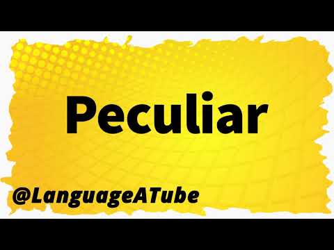 Peculiar Pronunciation ⚡️ How To Pronounce Peculiar!