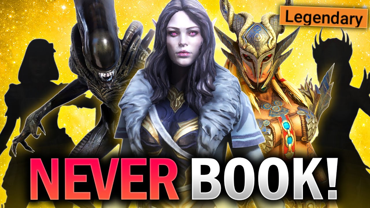 DON'T WASTE SKILL TOMES on These 11 Legendary Champions! - Raid Shadow Legends