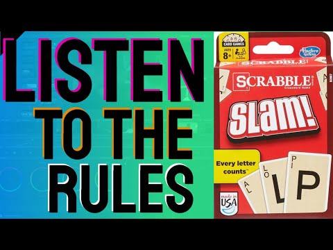 Listen To The Rules Of Scrabble Slam
