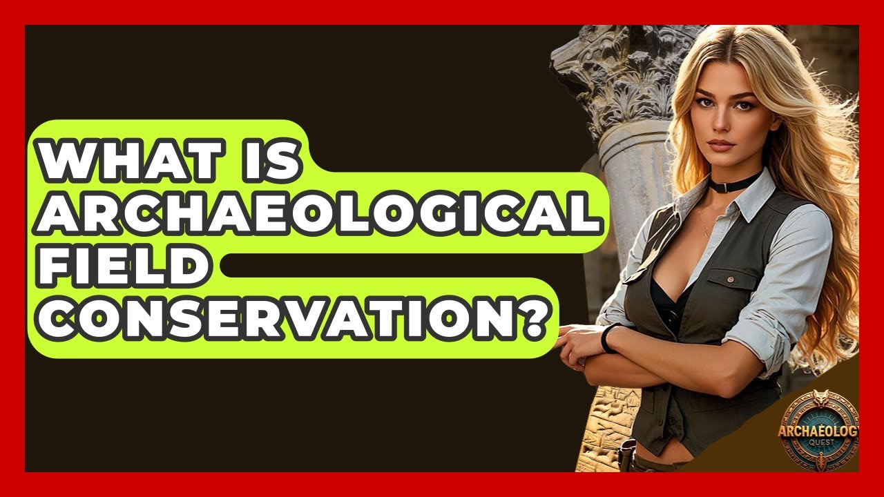 What Is Archaeological Field Conservation? - Archaeology Quest