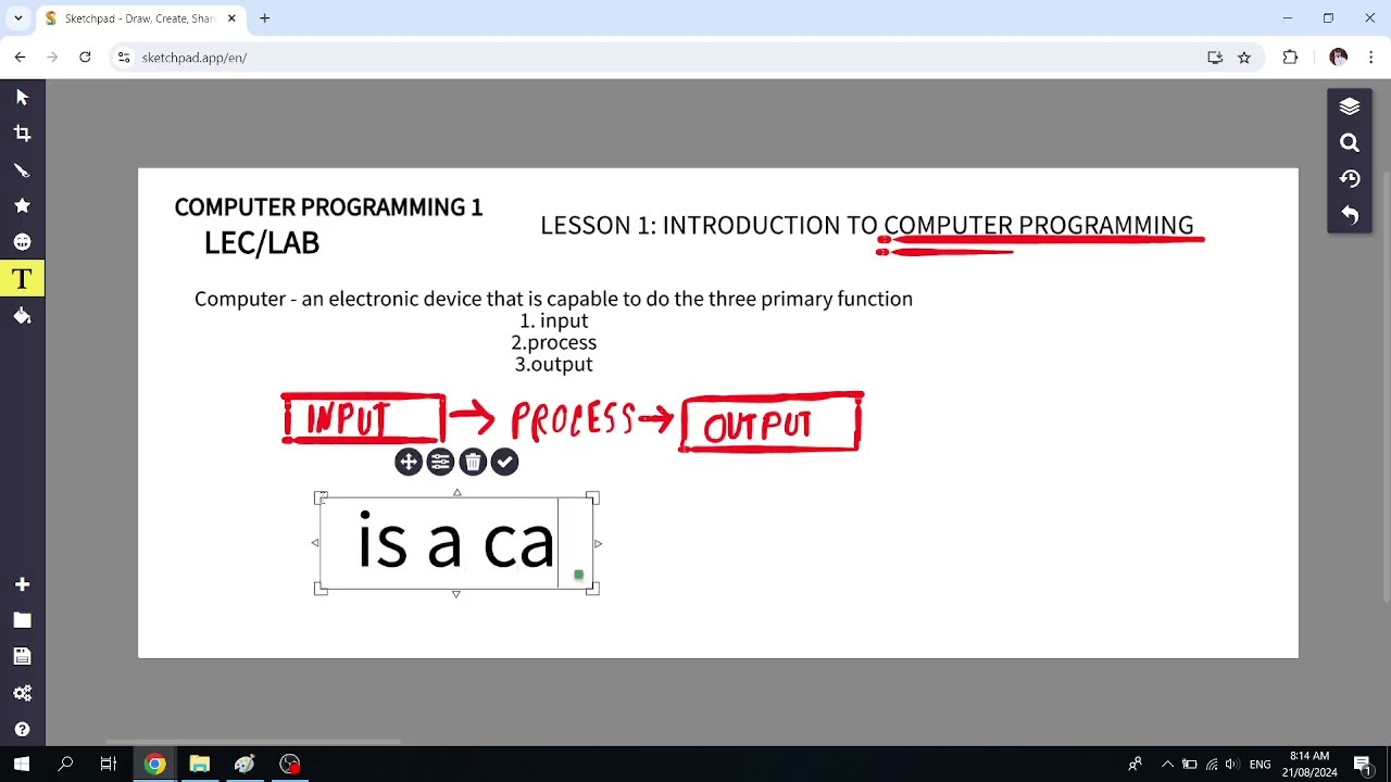 CPROG1: LESSON 1: INTRODUCTION TO COMPUTER PROGRAMMING