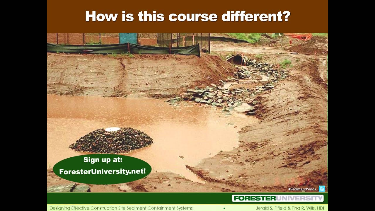 Meeting EPA Standards? Designing Effective Construction Site Sediment Containment Systems