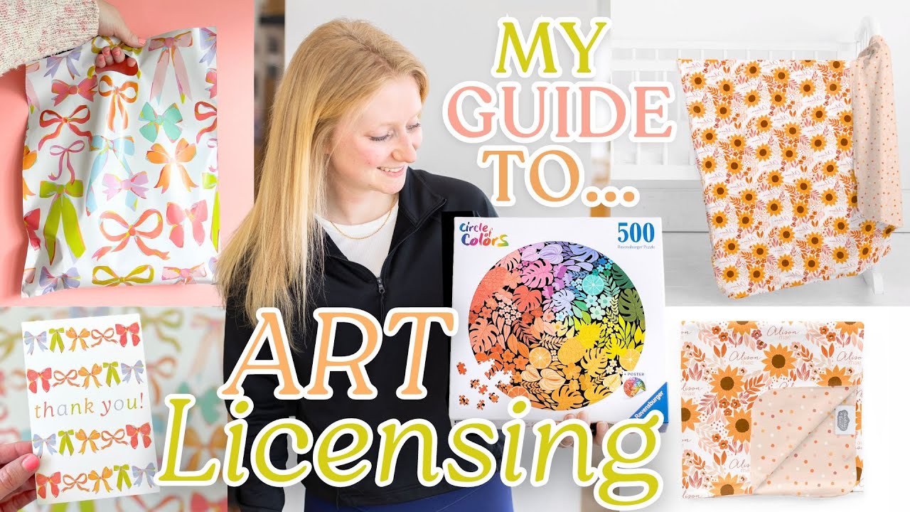 ART LICENSING 101: How I used licensing to grow my million-dollar art business!