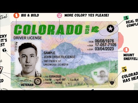 Gov. Jared Polis Reveals New Look For Colorado Driver License, ID Cards