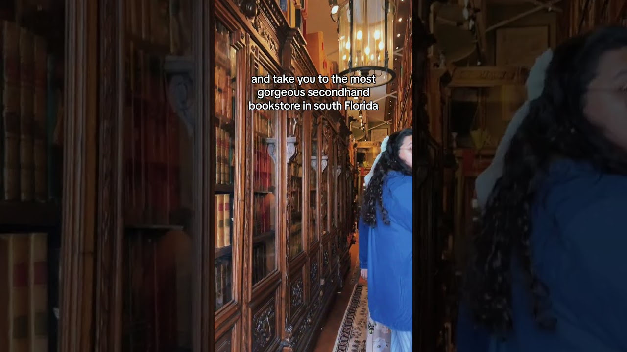Explore a breathtaking bookshop with charming second-hand finds #books