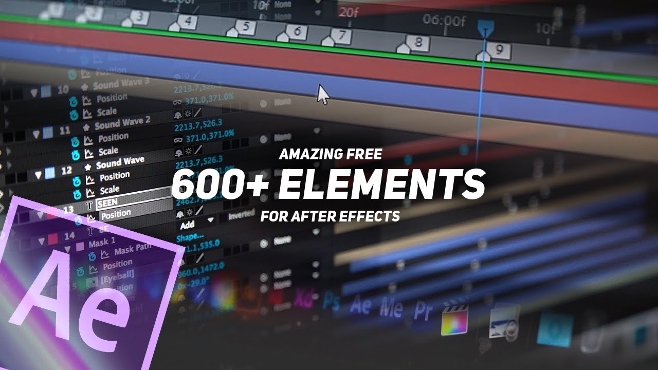 FREE Awesome Templates for After Effects! - 400+ Elements