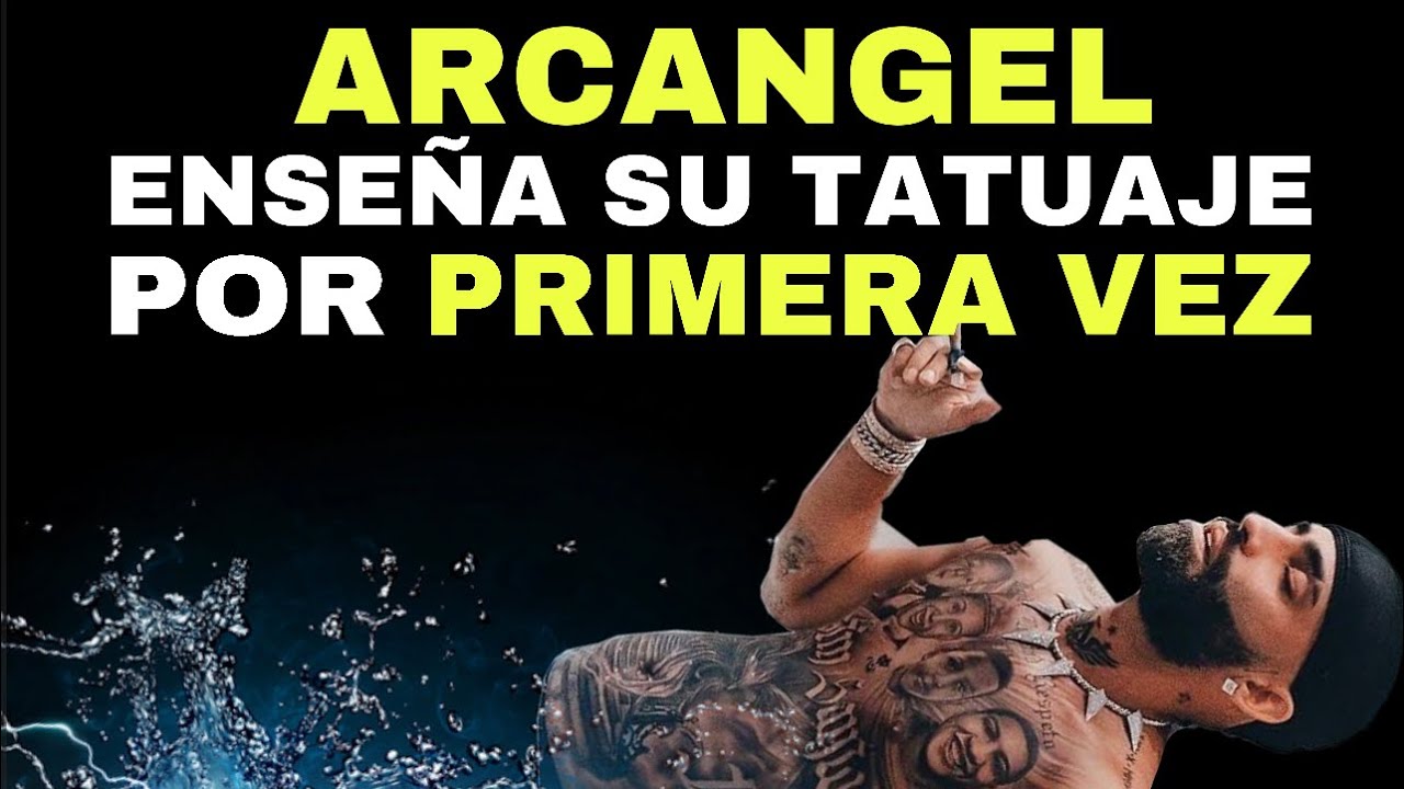 Arcangel En Vivo Enseñando Su nuevo Tatuaje En Honor A Su Hermano!