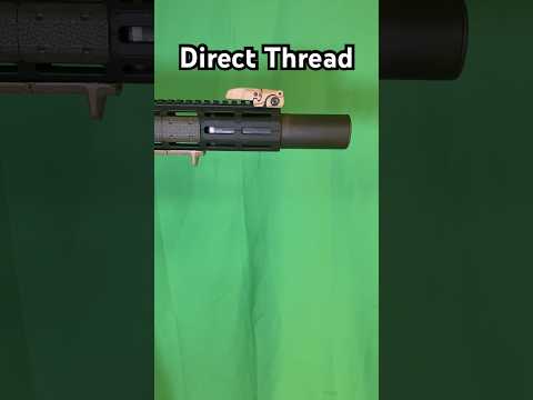 Different Mounting Options for SilencerCo Omega 300 #shorts #2ndamendment #silencer #silencerco