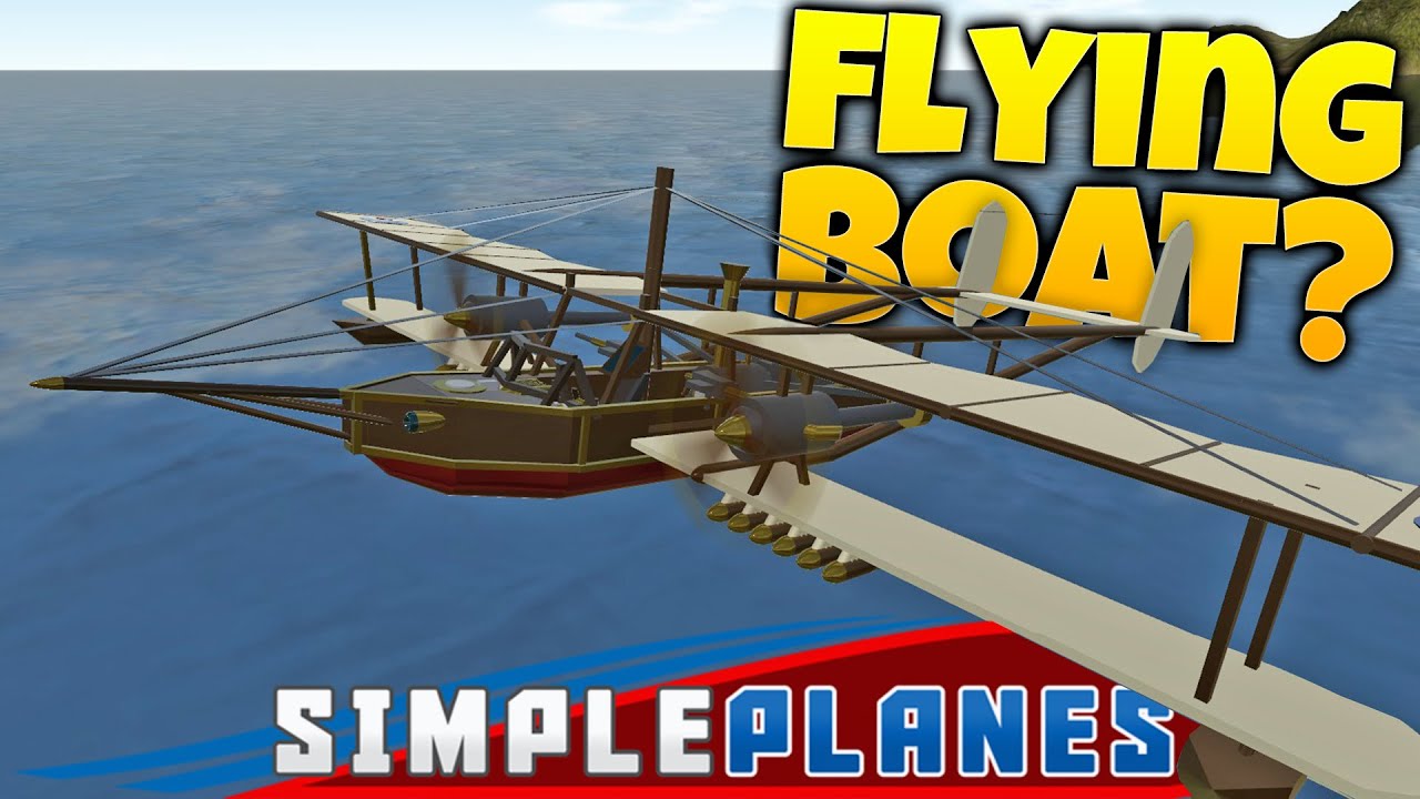 SimplePlanes Best Creations - 1000 MPH LAND VEHICLE, FLYING BOAT!? - Simple Planes PC Gameplay