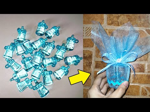 DIY Souvenir | Baptism Souvenir | Baby Shower And Gender Reveal Giveaways | Shot Glass Souvenir