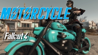 DRIVEABLE MOTORCYCLE - Fallout 4 Mod Review PC at Fallout 4 Nexus ...