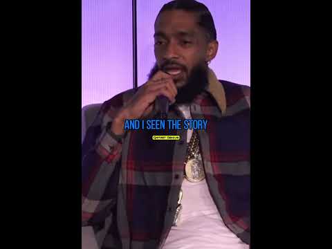 NIPSEY HUSSLE EXPLAINS HOW HE GOT INTO G*** CULTURE #nipseyhussle #shorts