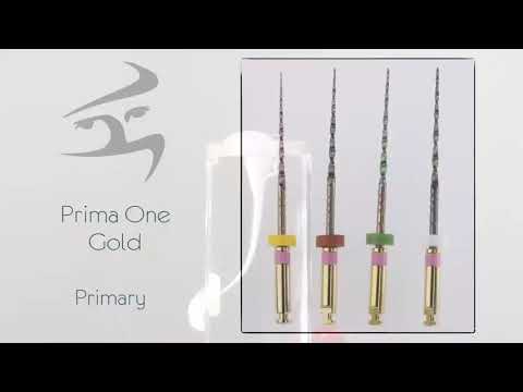 Prima Dental prima tape one gold NiTi Rotary files | pinkblue