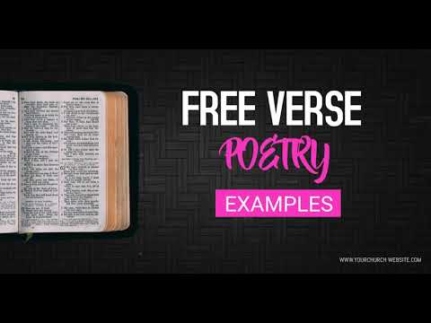 Easy Poetry Writing : Free Verse Poetry Examples