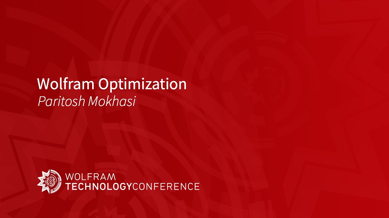 Wolfram Optimization