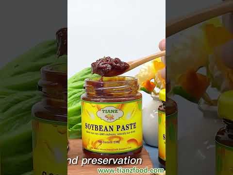 Discover Umami Excellence with Our Soybean Paste! 🌱🍲| Support OEM&ODM | Tianz Food Factory #soybean