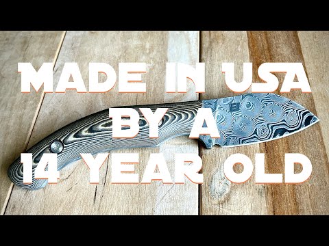 Unboxing - EJWork Gleck Damascus Fixed Blade EDC Knife