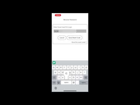 Alice Provider App: Password Reset