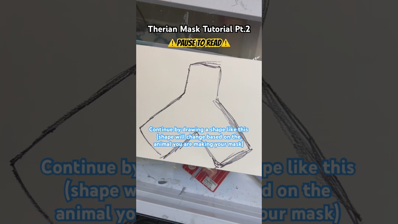 Therian Mask Tutorial Pt.2 ~ #therian #therianthropy #alterhuman #antizoo #tutorial #panda