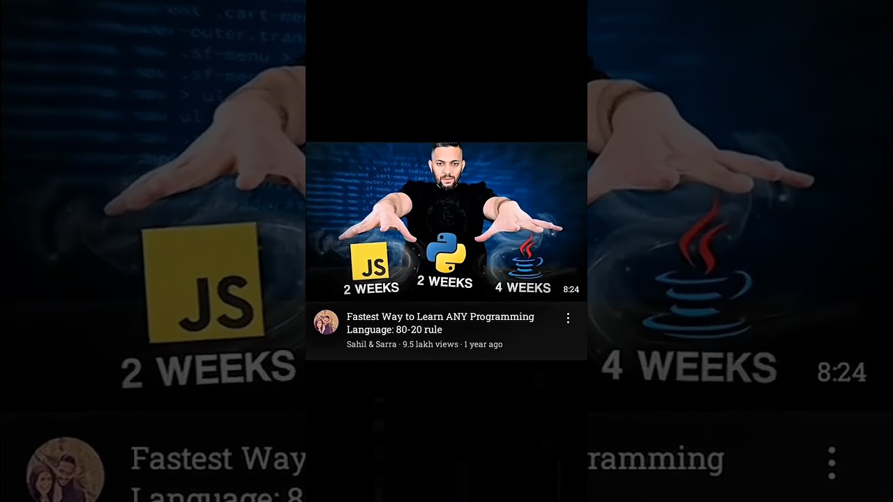 How to MASTER Any Programming Language 💻 | Coding Wisdom #LearnToCode #100DaysOfCode #DevLife #short