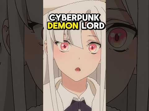 This NEW Anime is CYBERPUNK DEMON LORD 😍