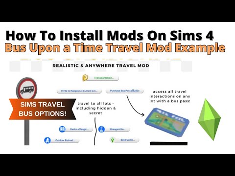 How To Install Bus Upon a Time Travel Mod For Sims 4 | 2025
