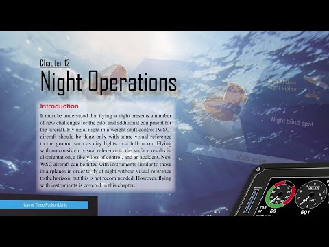 Chapter 12 Night Operations | Weight-Shift Control Aircraft Flying Handbook (faa-h-8083-5)