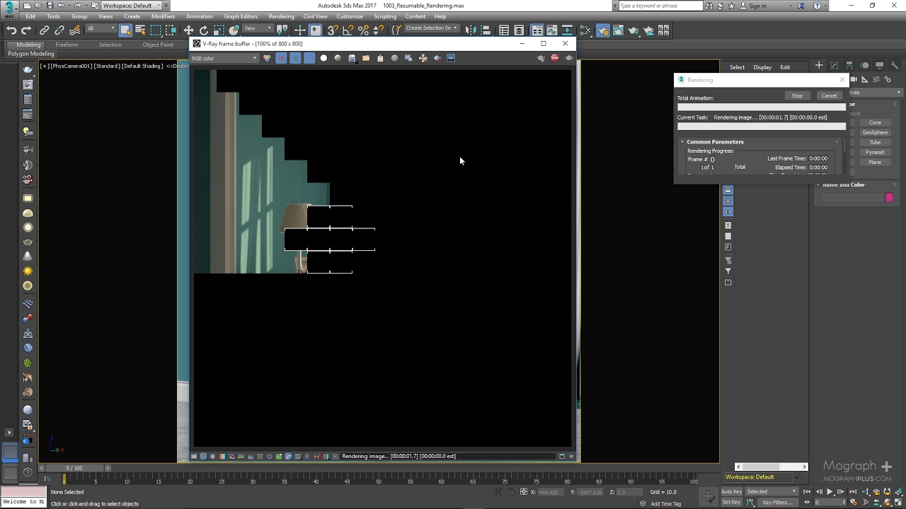 Tutorial No.54 : How to use Resumable Rendering in the new V-Ray 3.5 for 3ds Max
