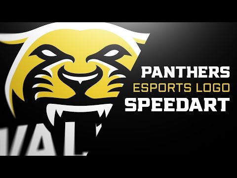 Panthers Esports Logo | Speedart | Dasedesigns