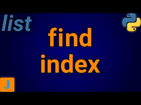 How To Find The Index Of An Element In A List Python