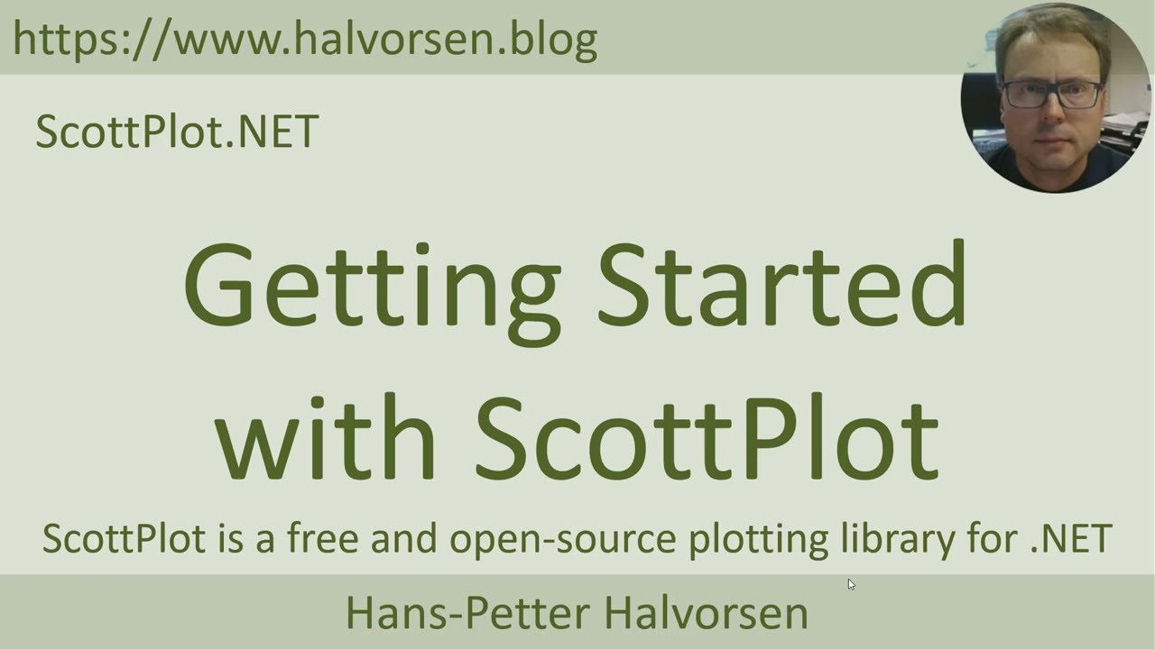 Getting Started with ScottPlot Plotting Library for Windows Forms Applications