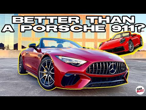 The 2022 Mercedes-AMG SL 55 Has The Porsche 911 BEAT... Sort Of