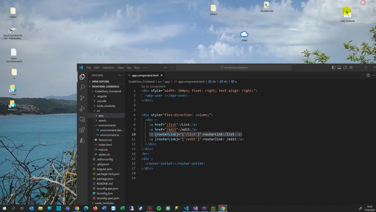 Solved: Angular refresh routerlink better with a href /relative Path