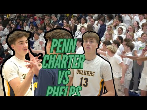 Penn charter vs Phelps‼️ Jake West & Matthew Gilhool combine for 42! Speedy Morris Invite Replay