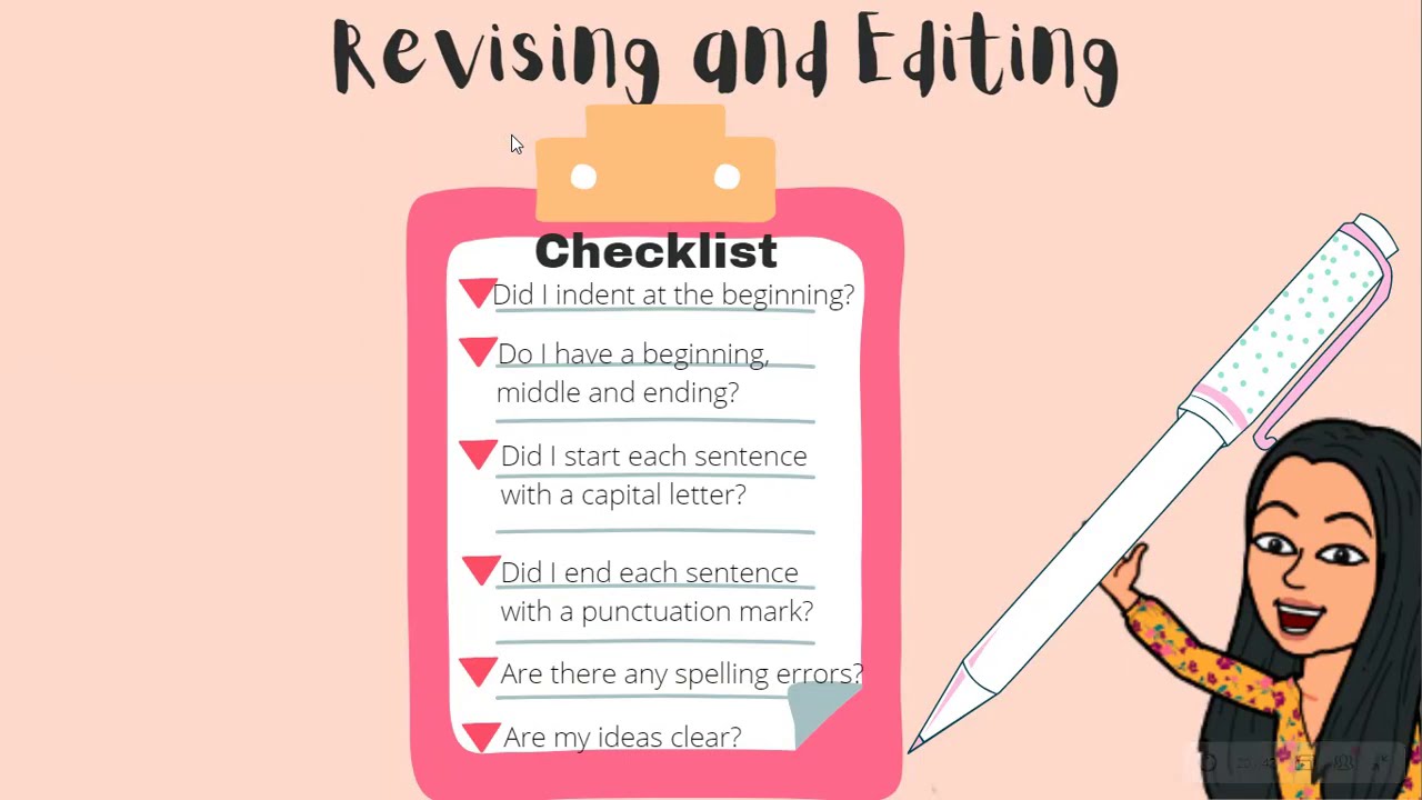 The Writing Process: Revising and Editing