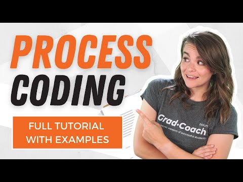 What Is Process Coding? Full Tutorial With Examples - Qualitative Coding 101