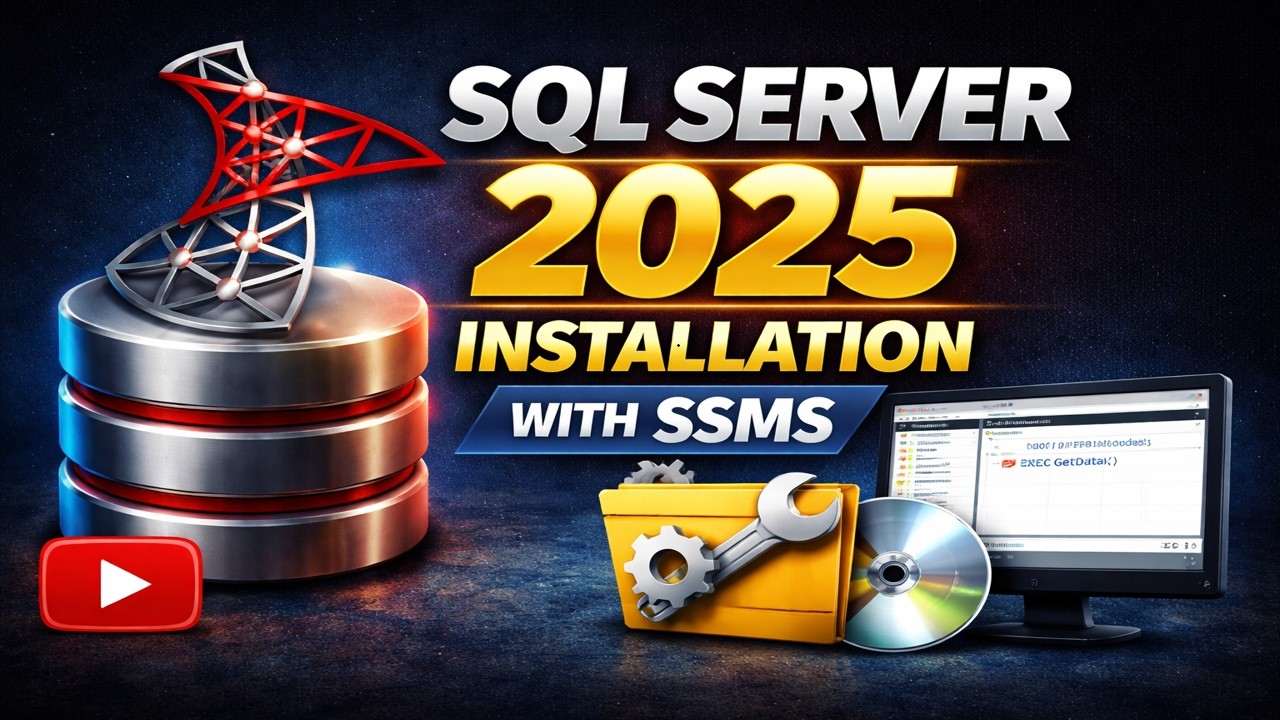How to Install SQL Server 2025 and SSMS | Step-by-Step Beginner Guide (2026)