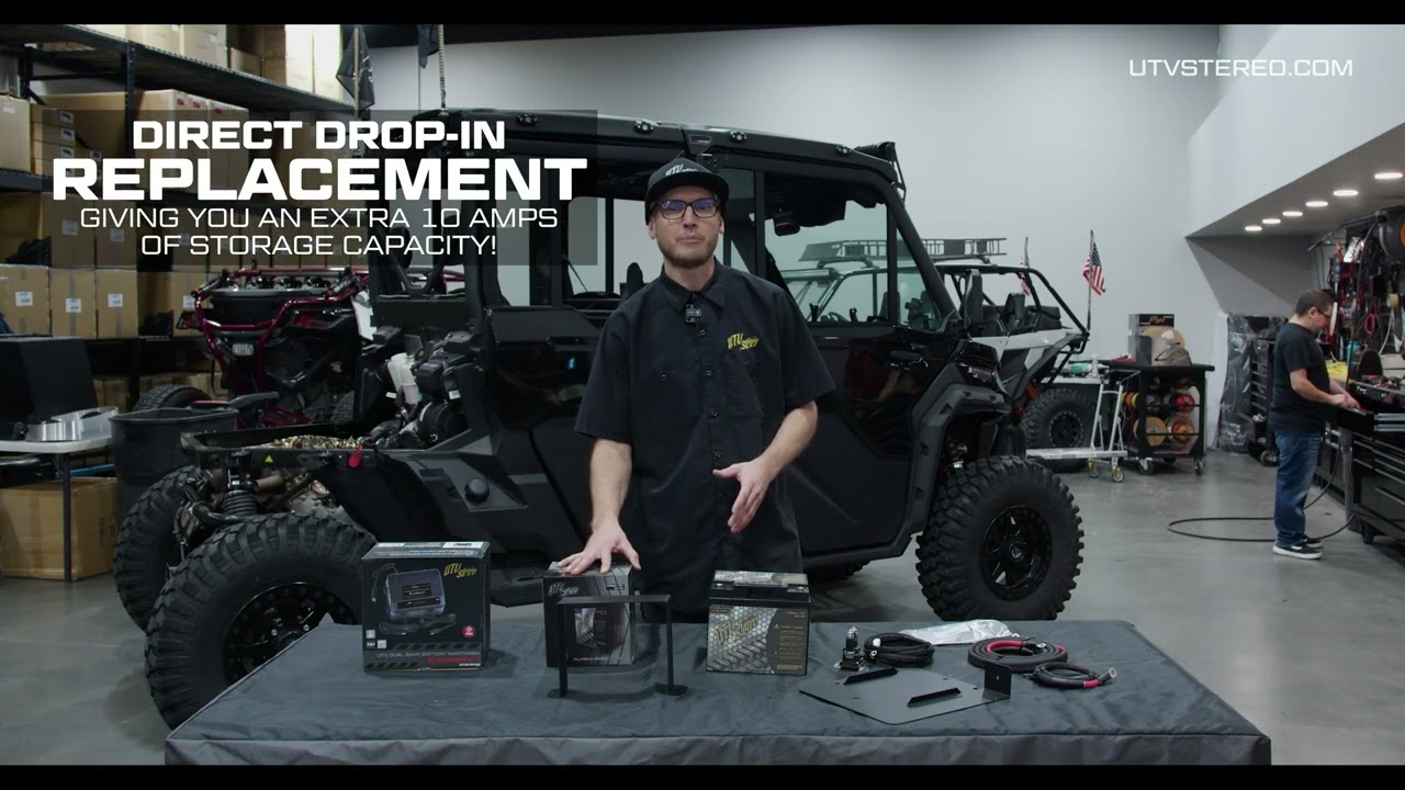 Product Spotlight: UTV Stereo Can-Am® Defender 2nd Battery Kit