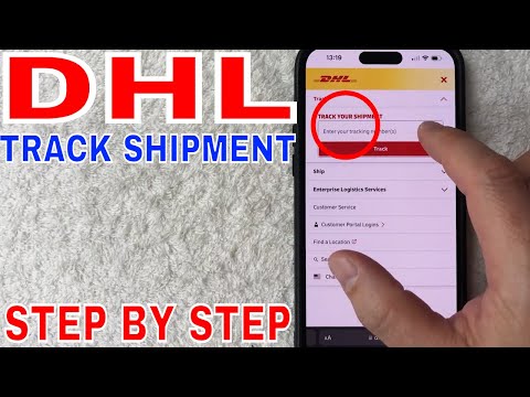 ✅  How To Track DHL Package Online 🔴